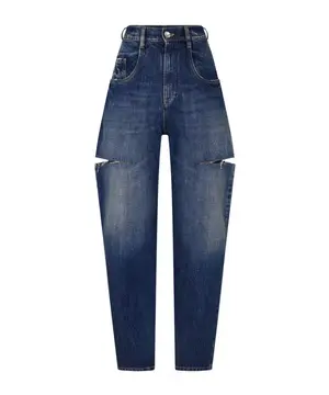 MAISON MARGIELA Tapered Jeans With Slash Detail