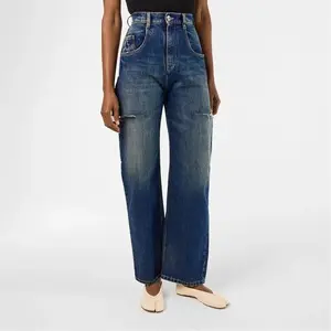 MAISON MARGIELA Tapered Jeans With Slash Detail
