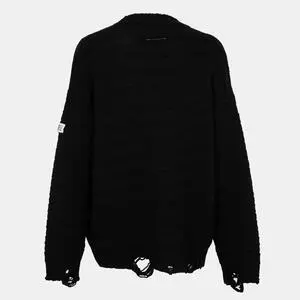 MAISON MARGIELA Distressed V-neck Cardigan