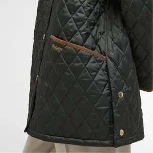 Barbour Quilted Jacket With Snap-button Front