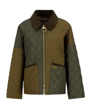 Barbour Quilted Long Sleeve Jacket - Green
