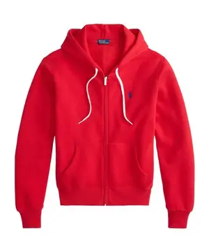 Polo Ralph Lauren Minimalist Stylish Hooded Coat - Red