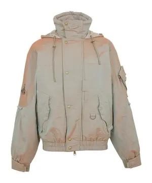 VIVIENNE WESTWOOD Iridescent Gradient Hooded Jacket