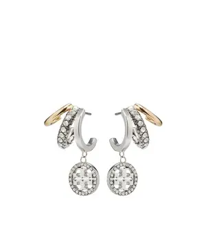 Tory Burch Miller Pavé Teardrop Earrings