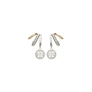 Tory Burch Miller Pavé Teardrop Earrings