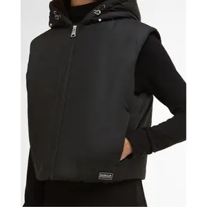 Barbour Padded Hooded Sleeveless Vest