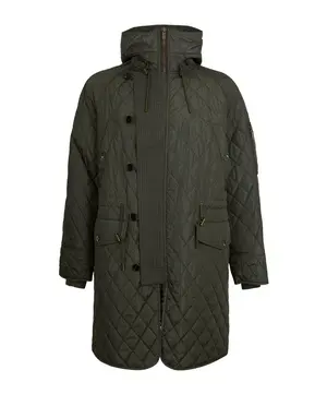 Burberry Quilted Parka Coat