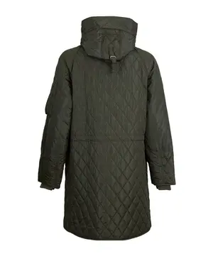 Burberry Quilted Parka Coat