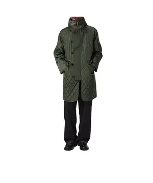 Burberry Quilted Parka Coat