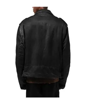 MAISON MARGIELA Lapel Biker Jacket