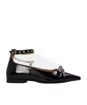 GANNI Ballet Pumps - Black