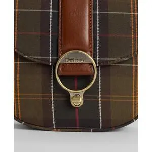 Barbour Fashionable And Versatile Elm Plaid Crossbody Bag