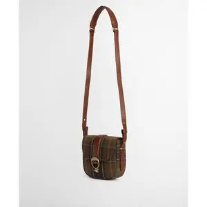 Barbour Fashionable And Versatile Elm Plaid Crossbody Bag