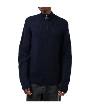 Dolce & Gabbana Ribbed Knit Quarter-zip Top