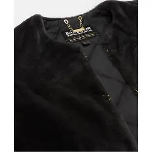 Barbour Sleeveless Faux Fur Vest