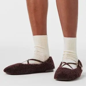 JIMMY CHOO Padded Ballet Shoes