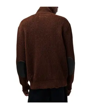 MAISON MARGIELA Zip-through Knitted Cardigan