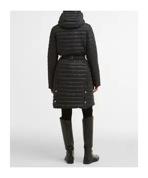 Barbour Quilted Cotton Long Sleeve Zip Up Jacket