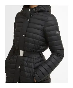 Barbour Quilted Cotton Long Sleeve Zip Up Jacket