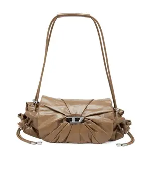 DIESEL® Scrunch Shoulder Bag - Brown
