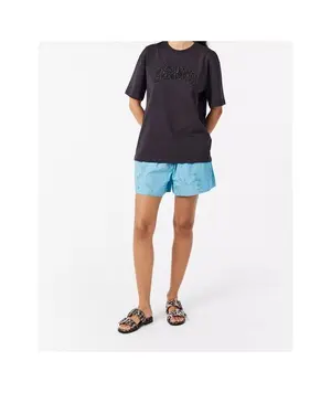 GANNI Printed Athletic Shorts