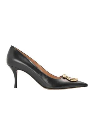 FERRAGAMO Pointed-toe Versatile High Heels - Black