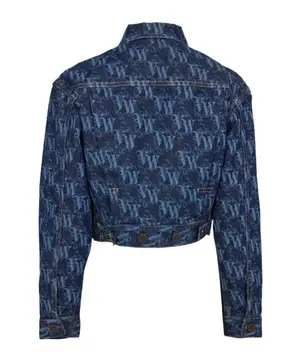 VIVIENNE WESTWOOD Viv Logo Denim Jacket