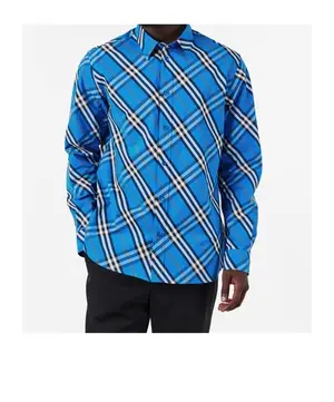 Burberry Patterned Long-sleeve Shirt