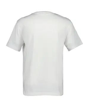 Gant Logo Short Sleeve T-shirt - White