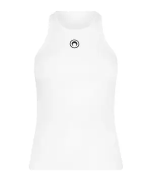 MARINE SERRE Ribbed Logo Vest