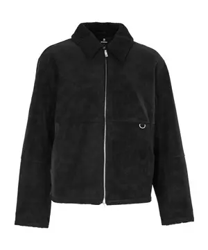REPRESENT Solid-color Shearling Jacket - Black