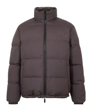 Burberry Down Jacket With Classic Check Pattern