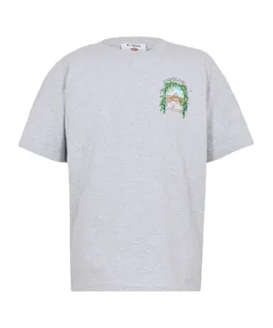 Casablanca Graphic Cotton L'arche Tennis Club T-shirt