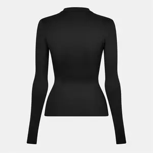 MARINE SERRE Moon Detail Long Sleeve T-shirt
