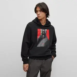 Hugo Boss Fleece Fabric Hoodie