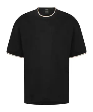 Hugo Boss Short-sleeve Crew-neck T-shirt - Black