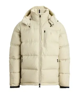 Polo Ralph Lauren Polo Ralph Lauren El Cap Puffer Down Jacket With Detachable Hood Nude