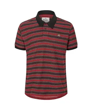 VIVIENNE WESTWOOD Short-sleeve Polo Shirt - Black