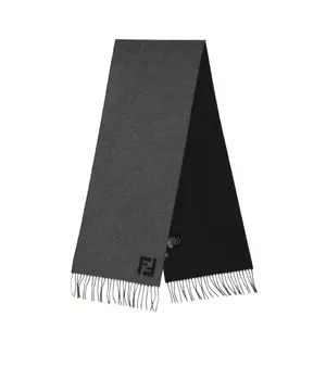 Fendi Ff Scarf Sn54 - Black