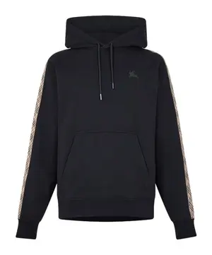 Burberry Over The Head Hoodie - Black