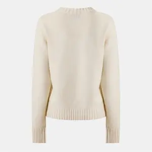 GANNI Printed Heart Knit Sweater
