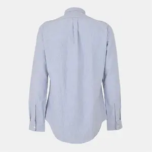Polo Ralph Lauren Slim Fit Striped Oxford Shirt - Blue