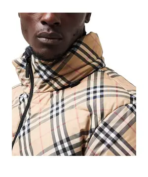 Burberry Check Down Jacket