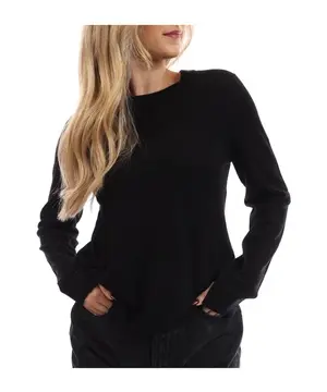 Hugo Boss Crew-neck Knit Top - Black