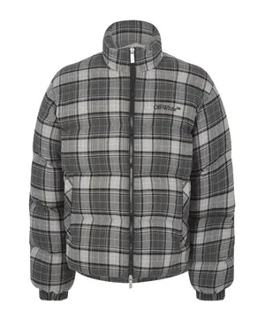 Off-White Casual Windproof Stylish Jacket - Gray