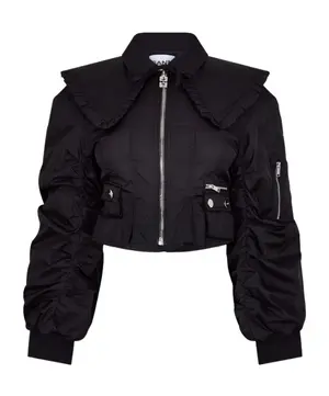 GANNI Duchesse Jkt Ld99 - Black