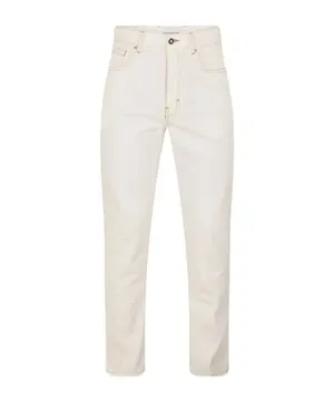Givenchy Straight Leg Jeans With Contrast Stitching
