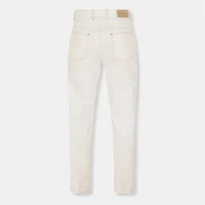 Givenchy Straight Leg Jeans With Contrast Stitching