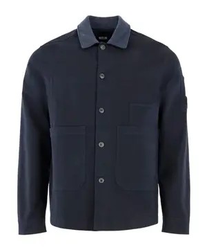 C.P. COMPANY Color-blocked Collar Workwear Jacket