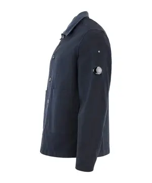 C.P. COMPANY Color-blocked Collar Workwear Jacket
